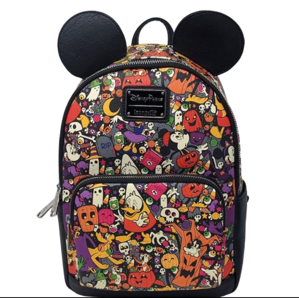 Loungefly Disney Halloween Characters Backpack - Gem